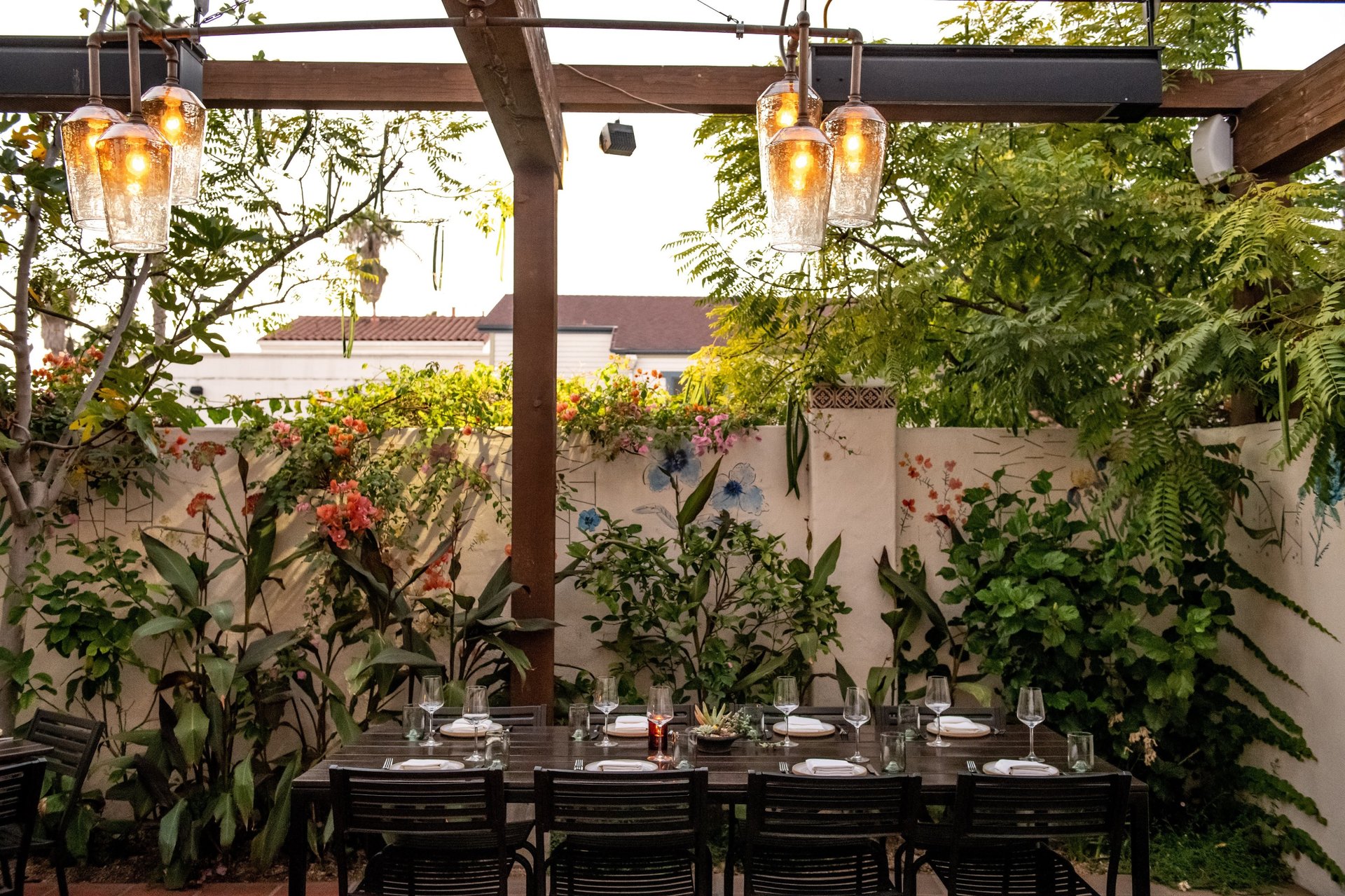 Private Patio at Loquita Santa Barbara - Restaurant in in Santa Barbara ...