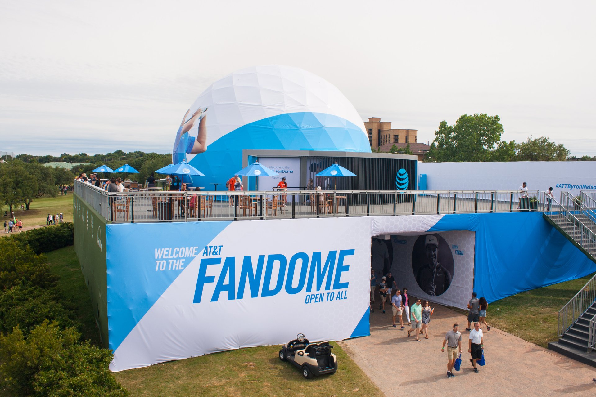 AT&T Fan Dome Experience - Experiential Activation | The Vendry
