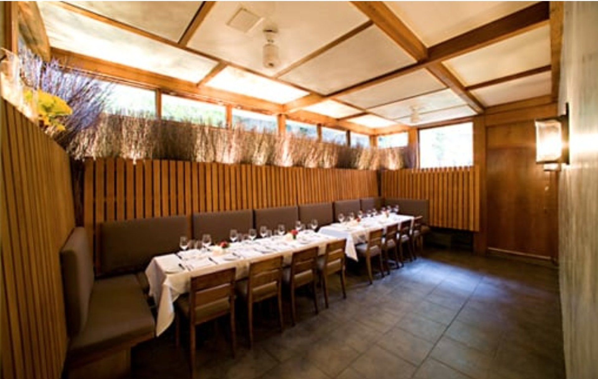 The Garden Room at Family Meal at Blue Hill - Restaurant in in New York ...