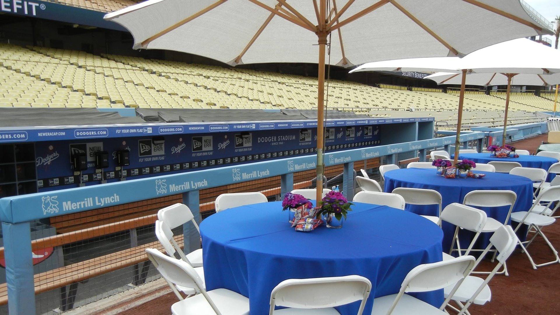 Warning Track Receptions & Dinner at Dodger Stadium - Event Space in in ...