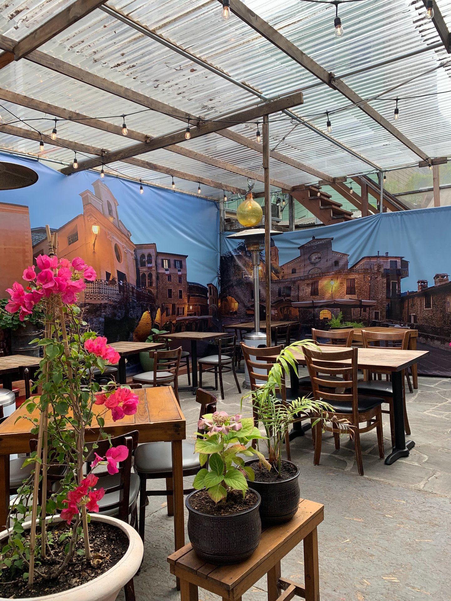 Heated and Covered Patio Dining at Poesia - Restaurant in in San ...