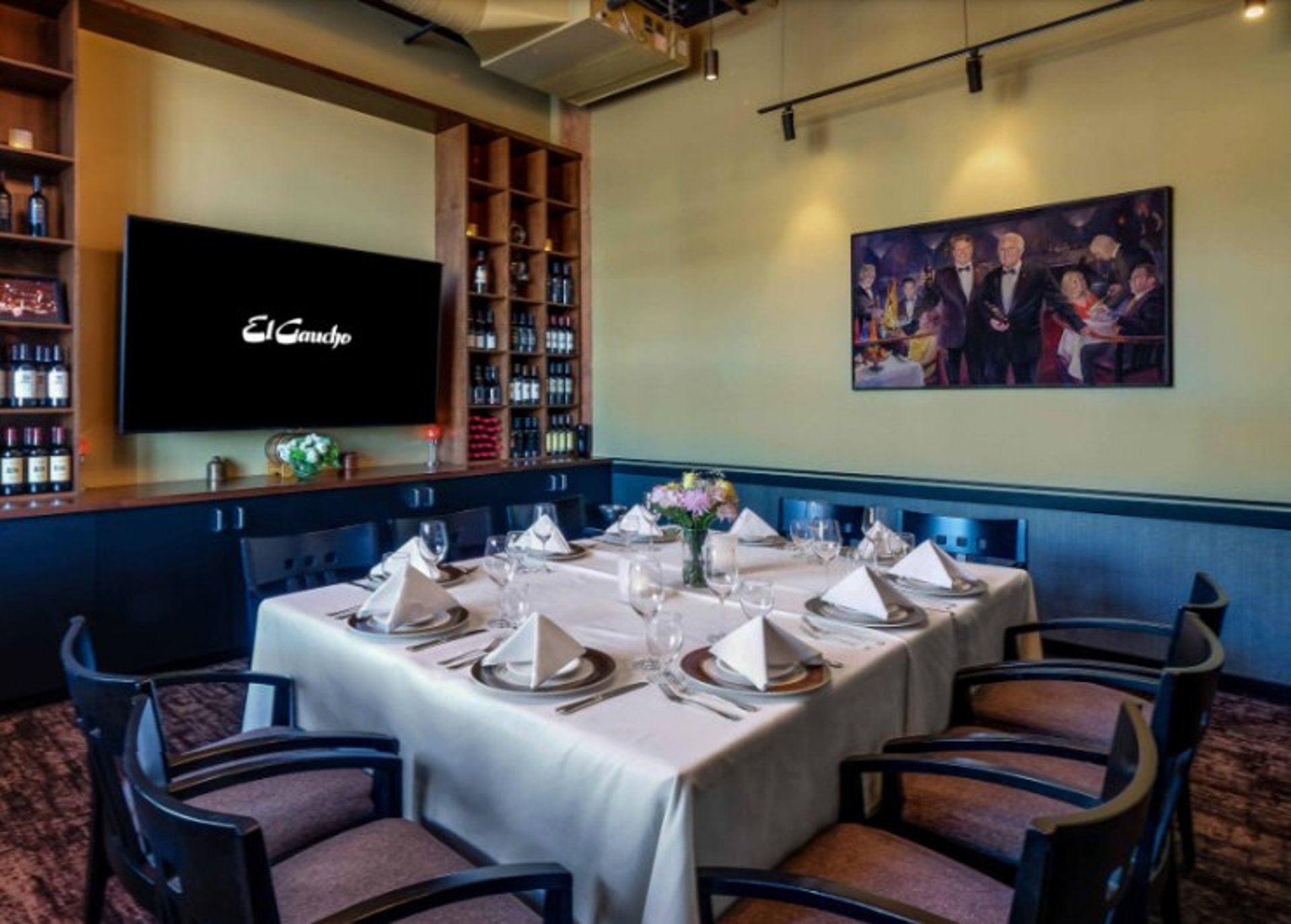 Wall Street Room at El Gaucho - Restaurant in in Seattle, WA | The Vendry
