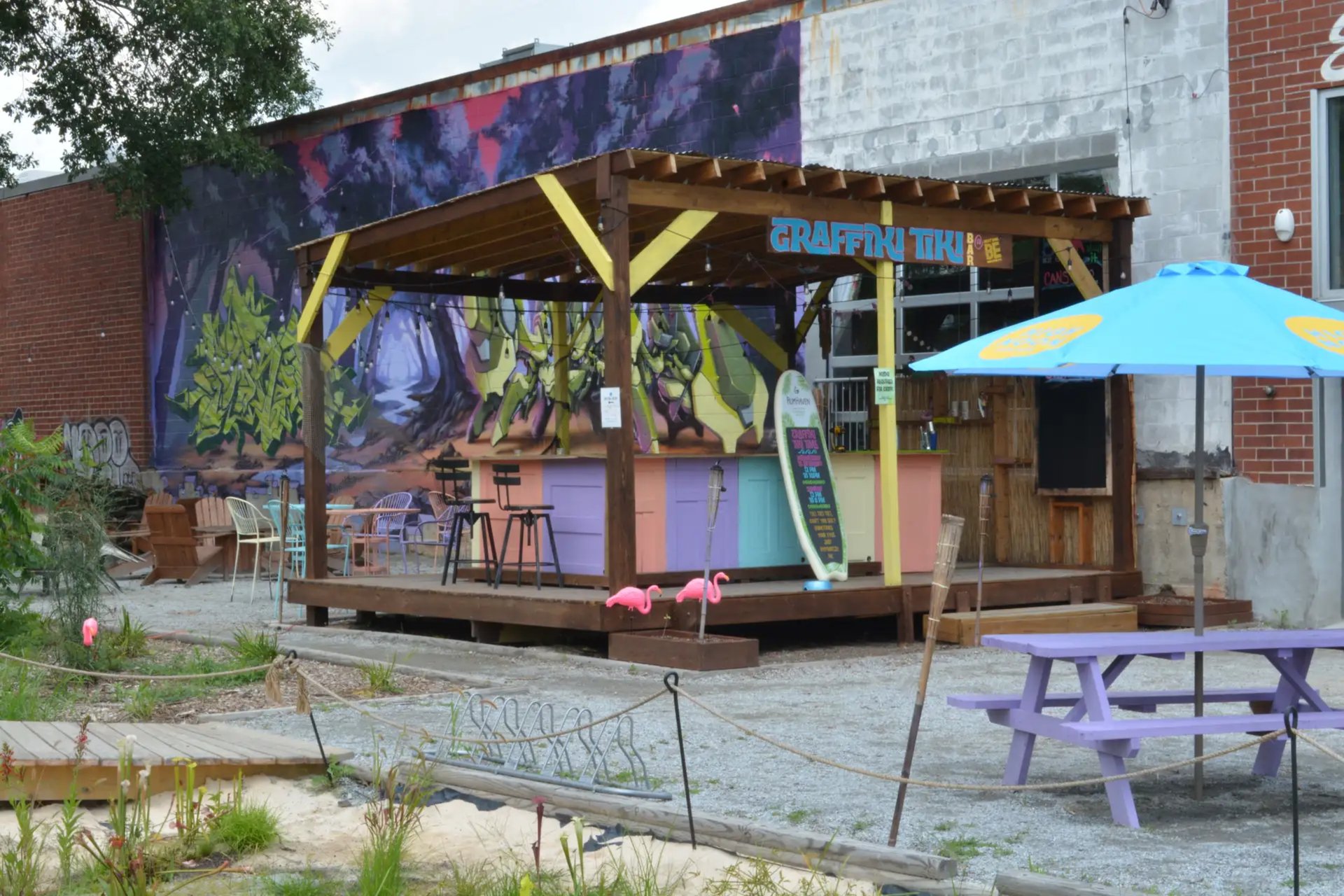 Graffiki Tiki Bar at Best End Brewing Company - Brewery / Distillery in ...