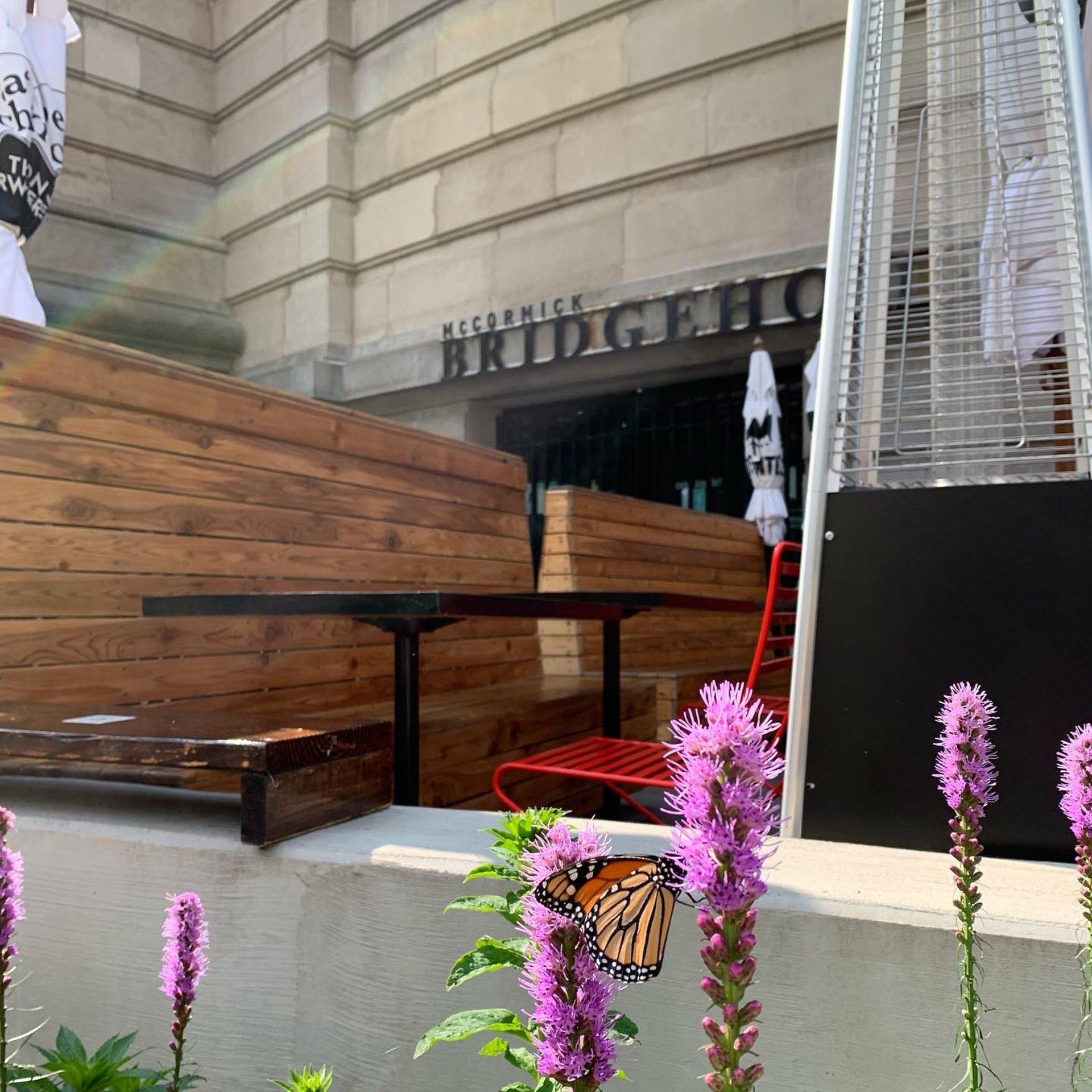 Patio at McCormick Bridgehouse and Chicago River Museum - Museum ...