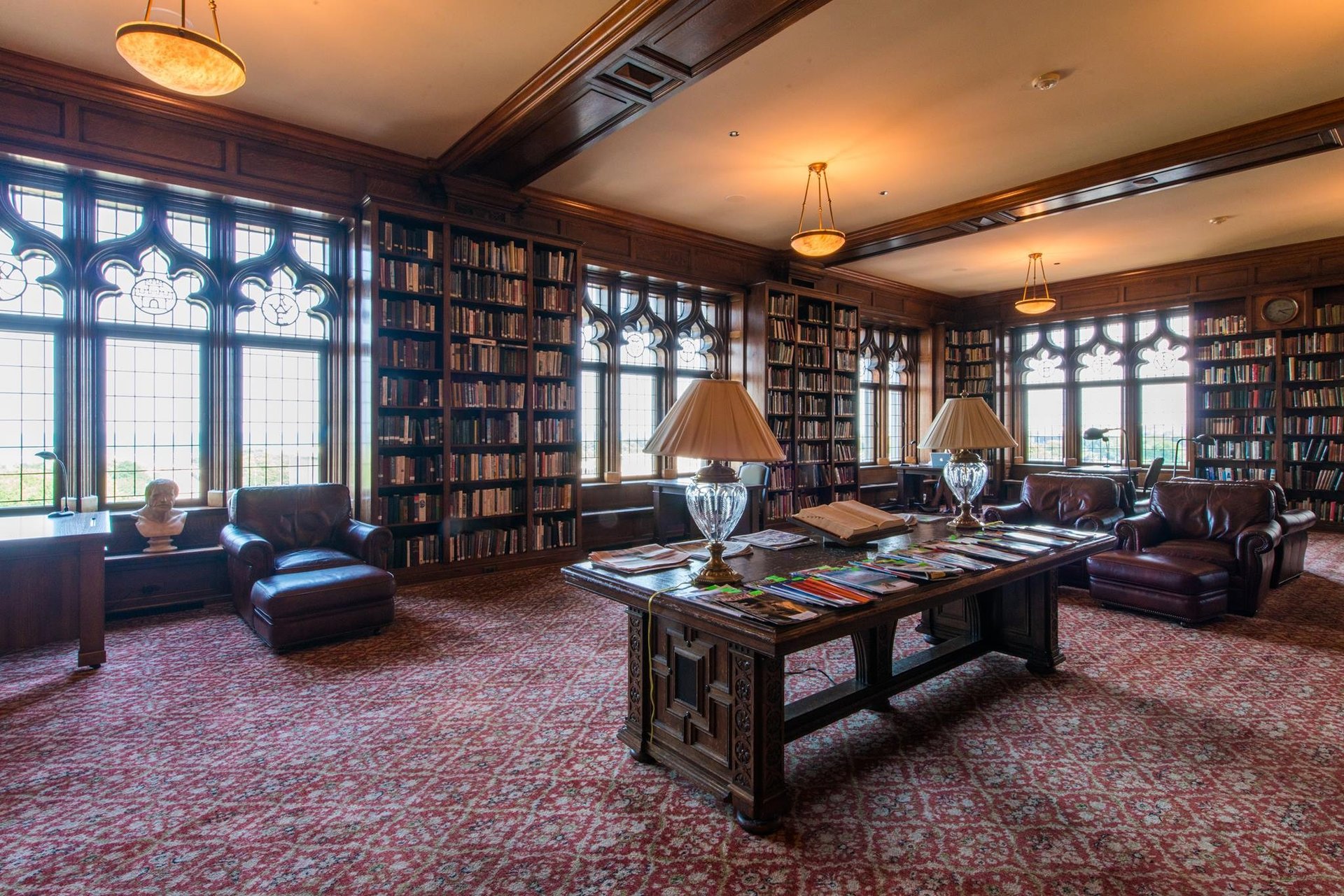 Library at University Club of Chicago - Private Club in in Chicago, IL ...
