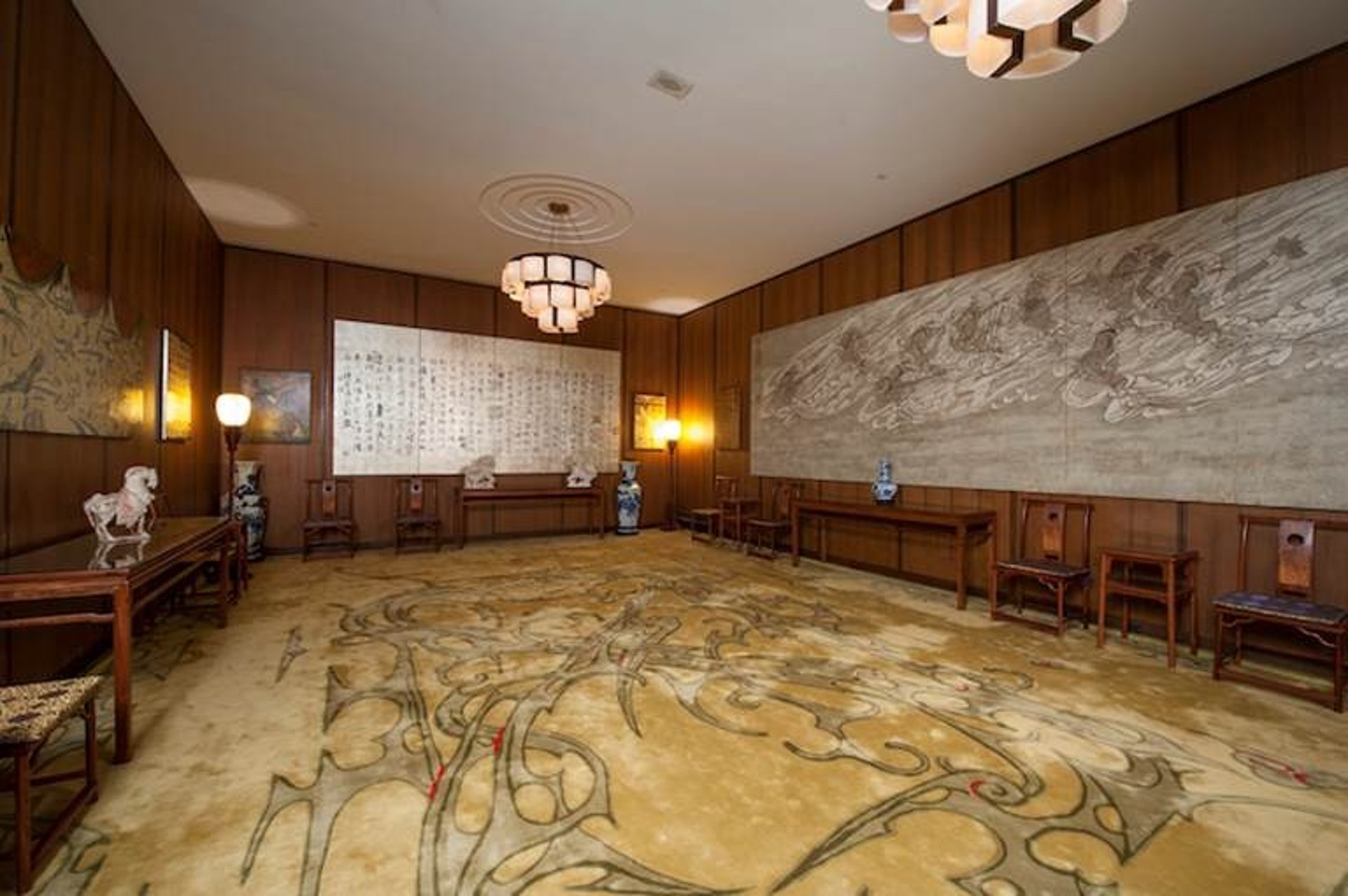Chinese Lounge (Eisenhower Theater) at John F. Kennedy Center for the ...