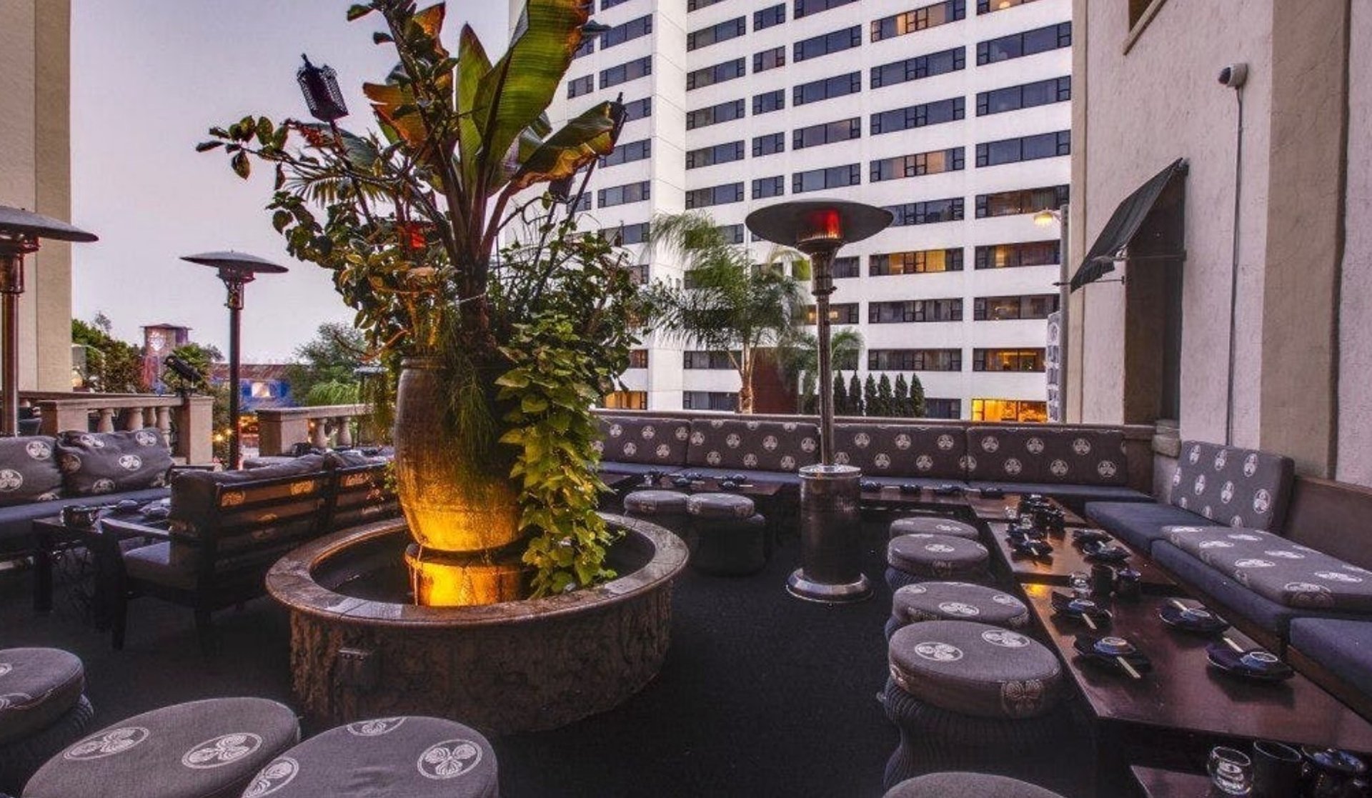 The Entire Patio at Katana West Hollywood - Restaurant in in West ...