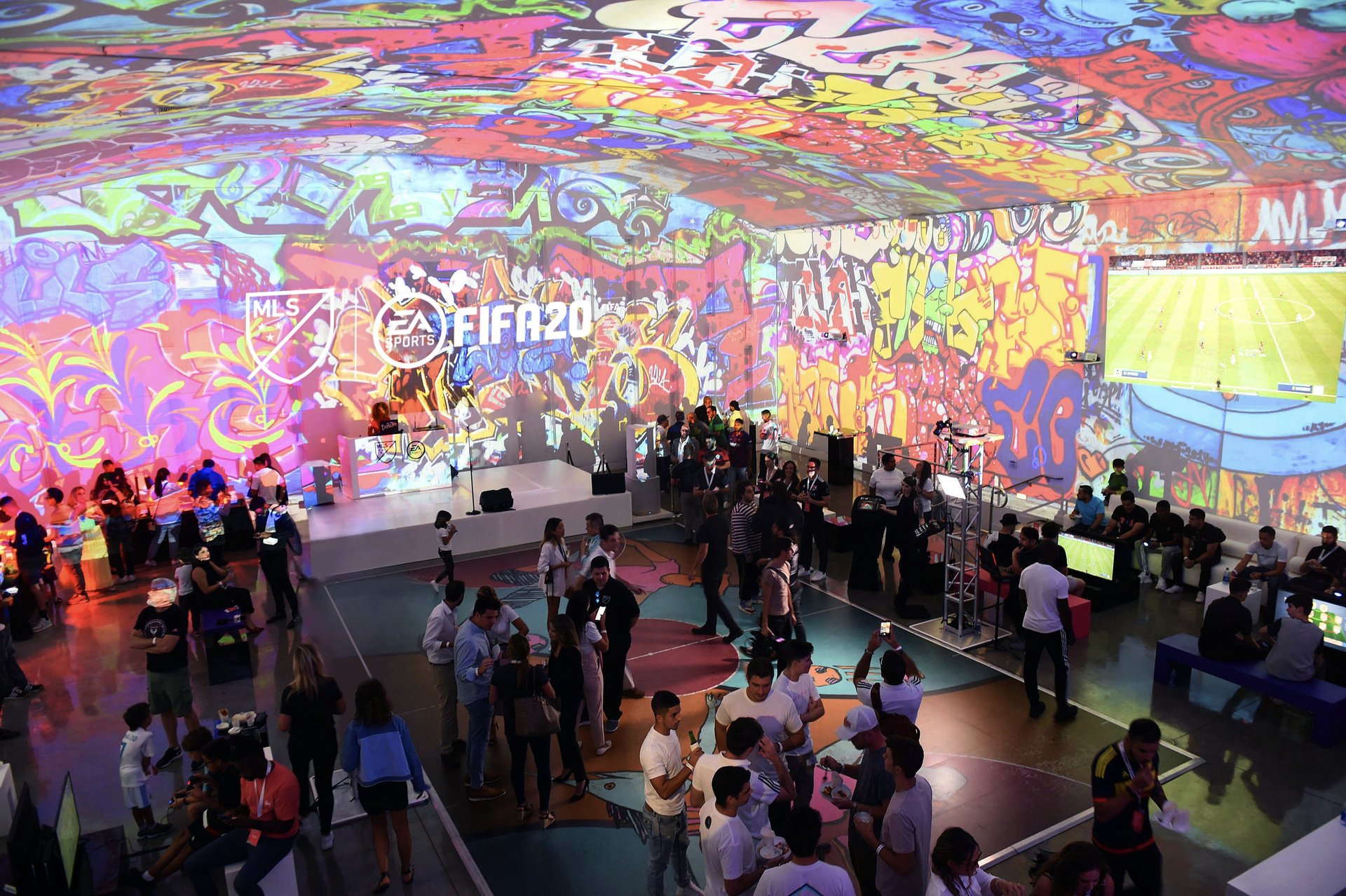Major League Soccer FIFA20 Launch Party - Experiential Activation in ...