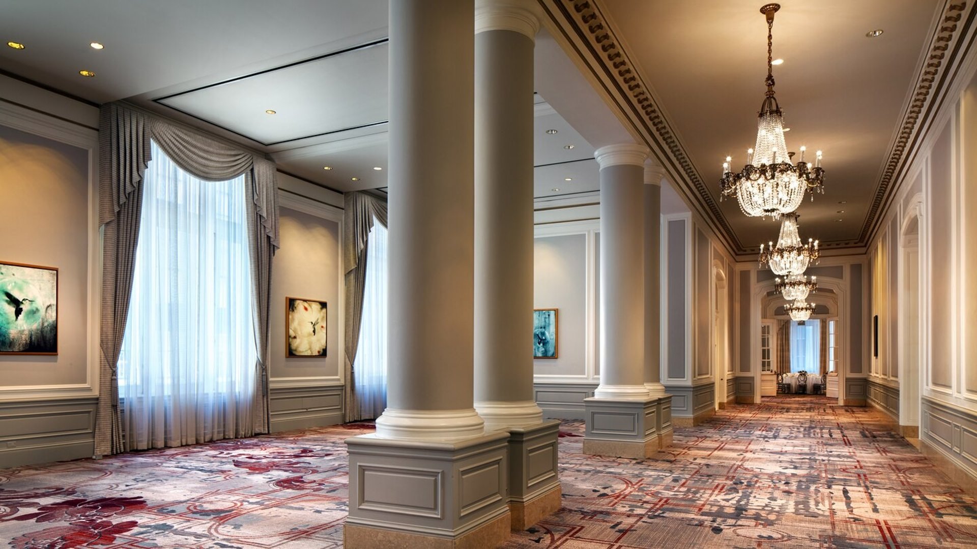 Regency Foyer at Palace Hotel, a Luxury Collection Hotel, San Francisco ...