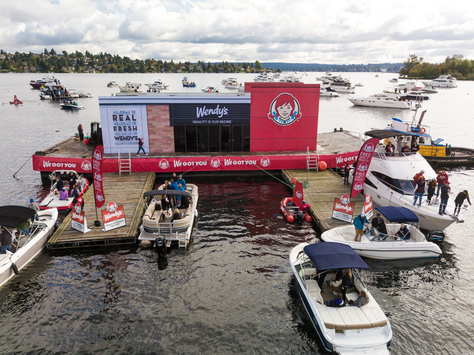 Wendy's at Univ of Washington Sailgating - Sporting Event in Seattle ...