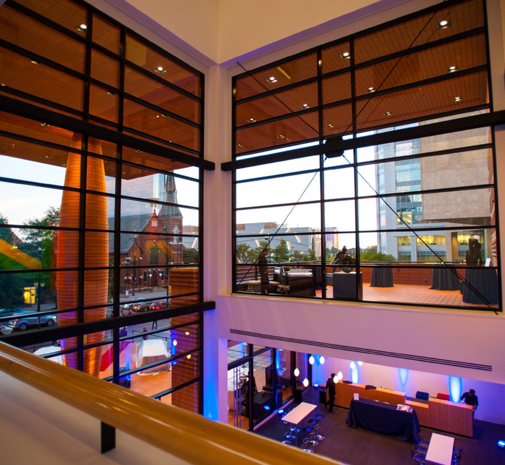 The Lobby & Plaza at Bechtler Museum of Modern Art - Museum / Gallery ...