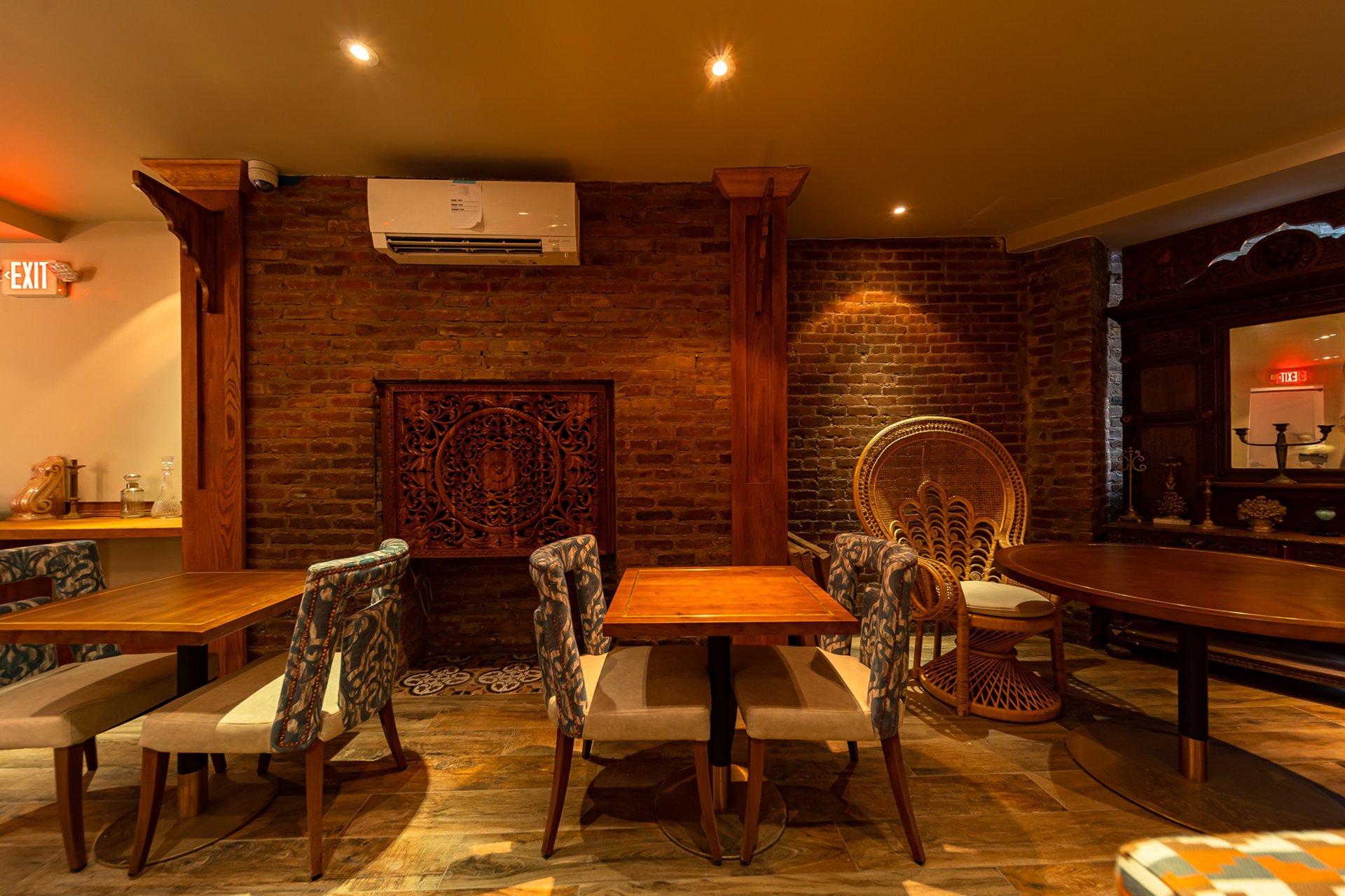 Main Dining Room at Kebab aur Sharab - Restaurant in in New York, NY ...