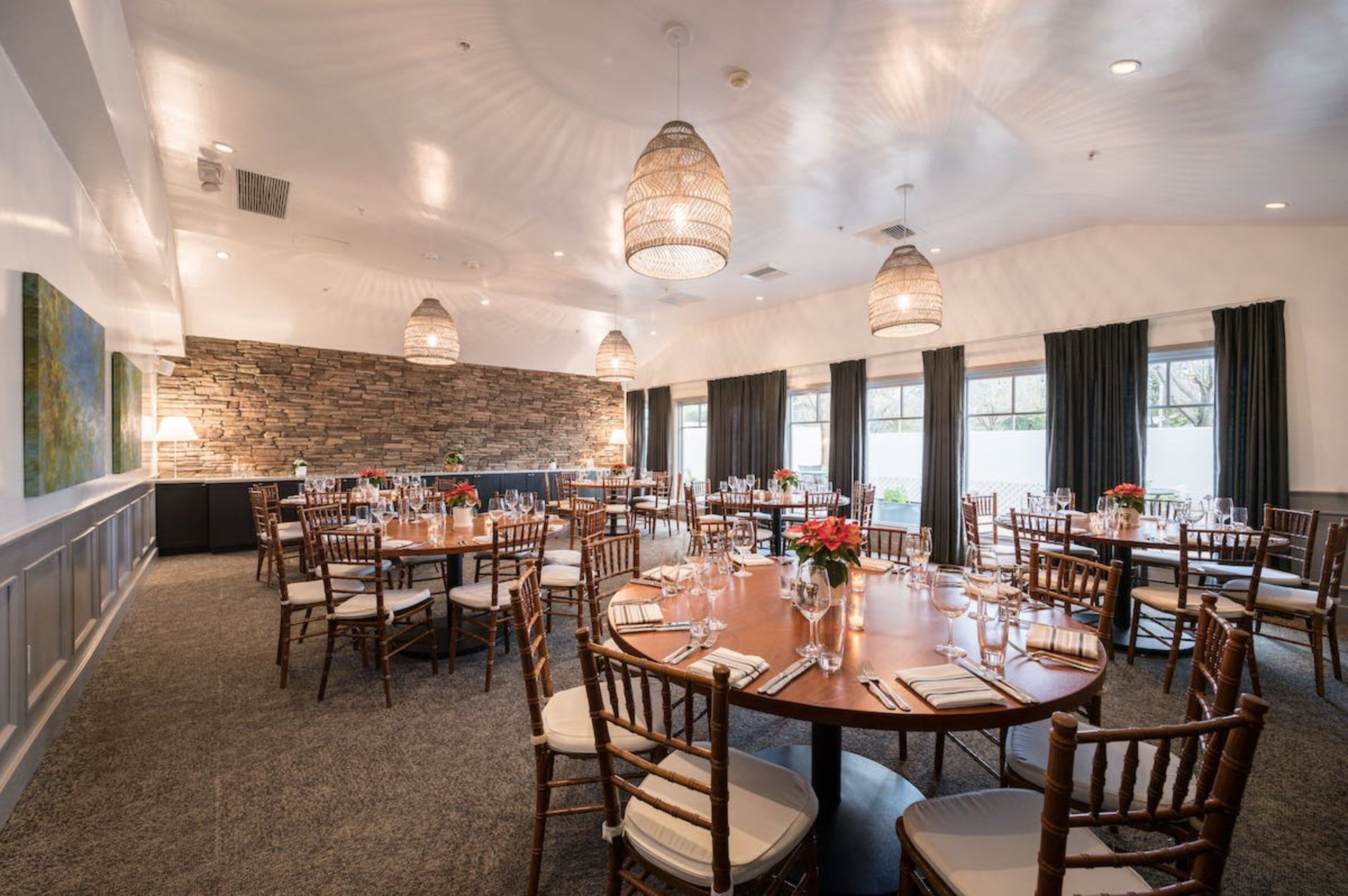 The Oakville Room & Oakville Terrace at Brix Napa Valley - Restaurant ...