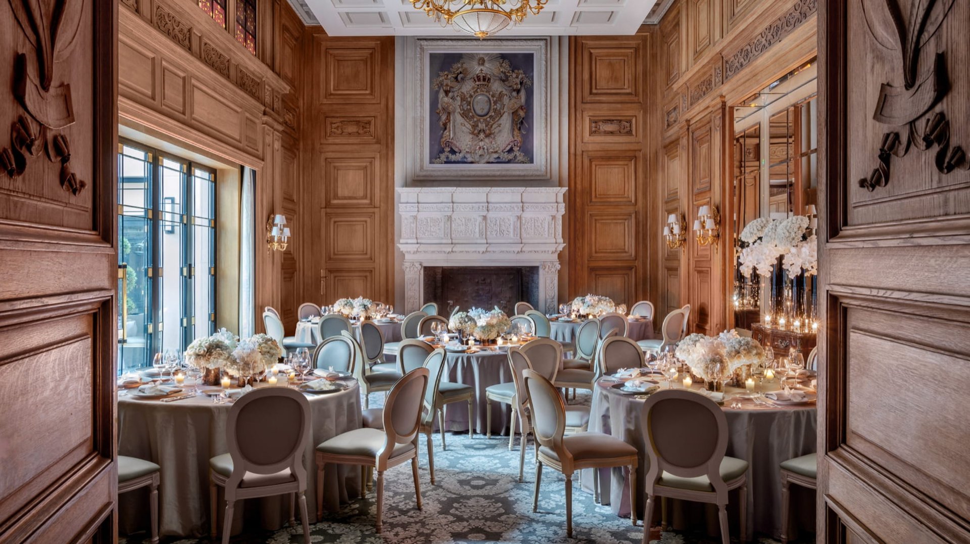 Salon Louis XIII at Four Seasons Hotel George V - Paris, France - Hotel ...