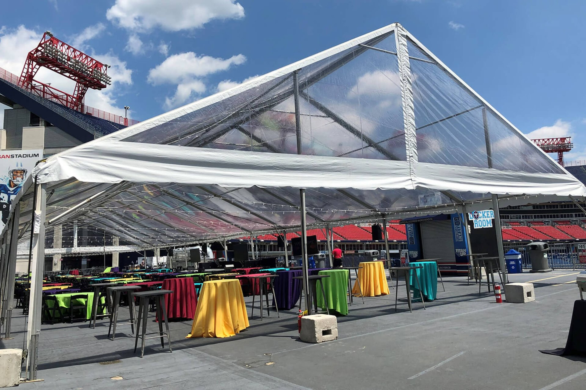 Sideline Concourse at Nissan Stadium - Performance Space in in ...