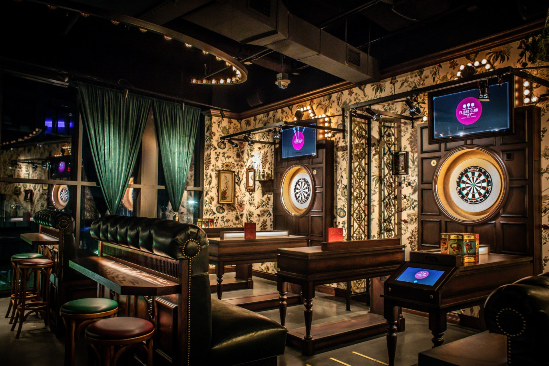 Midway at Flight Club Atlanta - Private Group Activity in in Atlanta ...