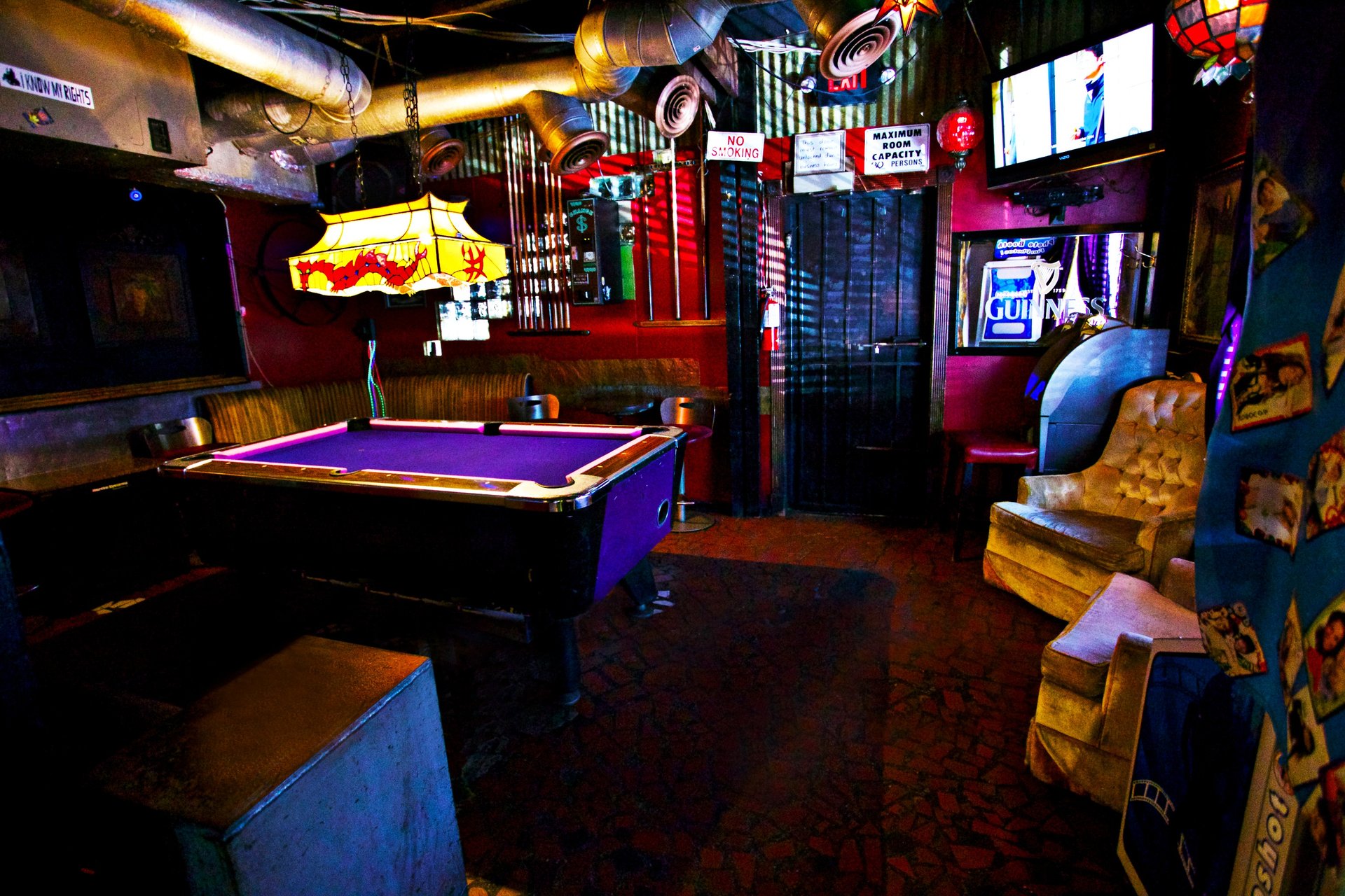 Pool Room at The Grapevine Bar - Bar / Club in in Dallas, TX | The Vendry