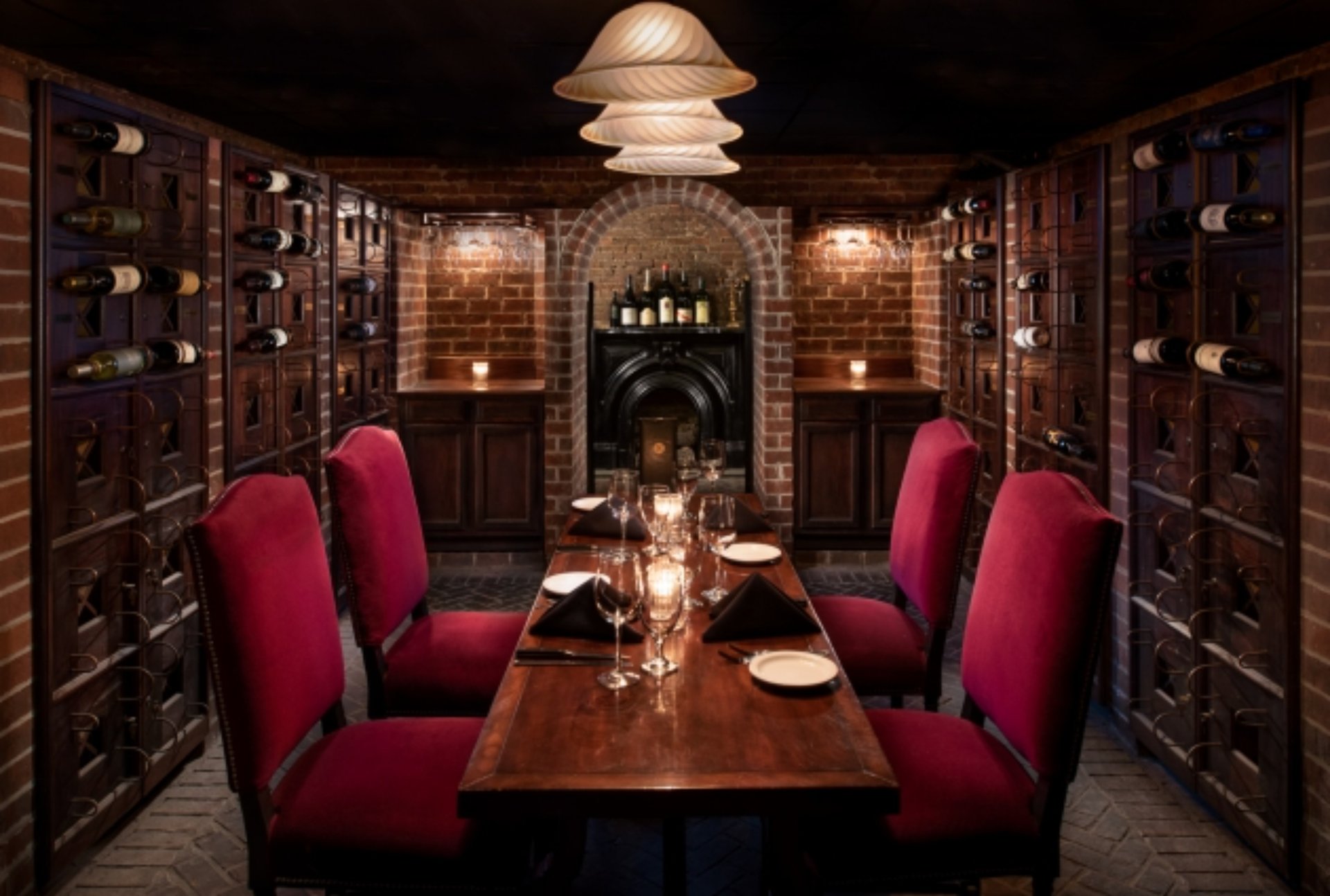 Wine Cellar - Wine Locker Room at The Standard - Restaurant in in ...