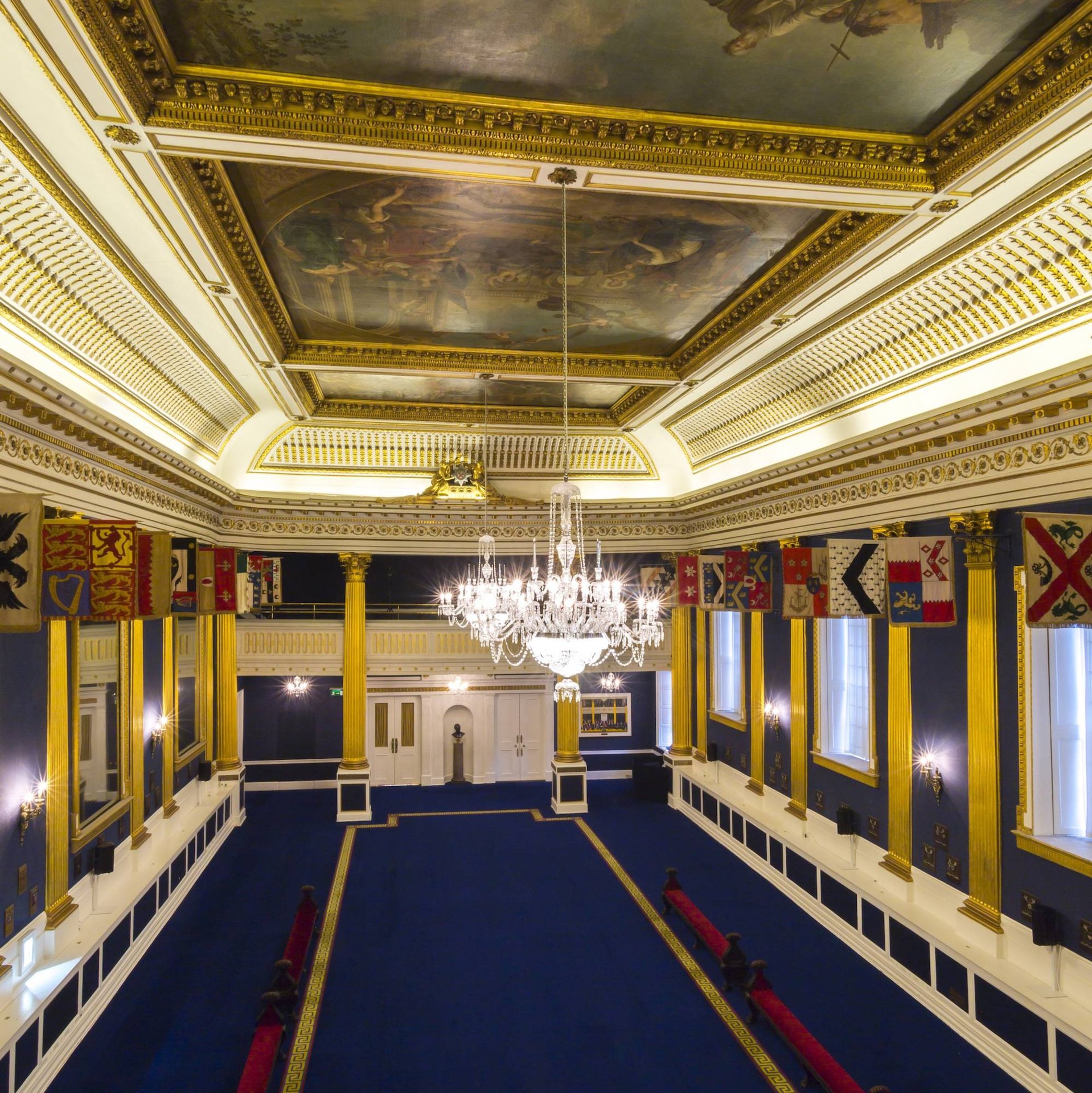 St. Patrick’s Hall at Dublin Castle - Historic Building in in Dublin ...