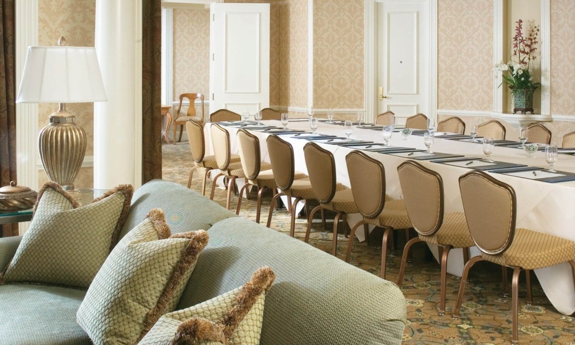 Stevenson Room at The Lodge at Pebble Beach - Pebble Beach, CA - Hotel ...