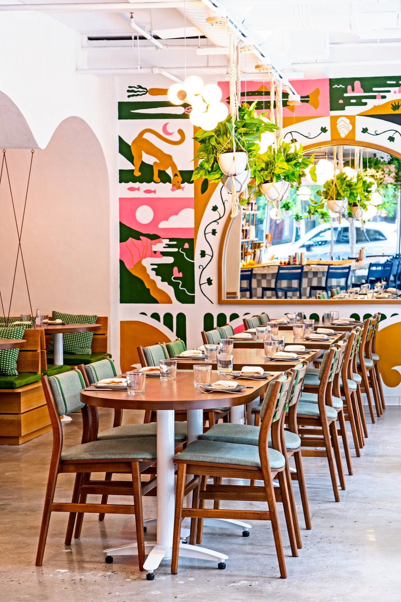 Indoor Dining Area at JW Marriott Parq Vancouver - Vancouver, BC ...