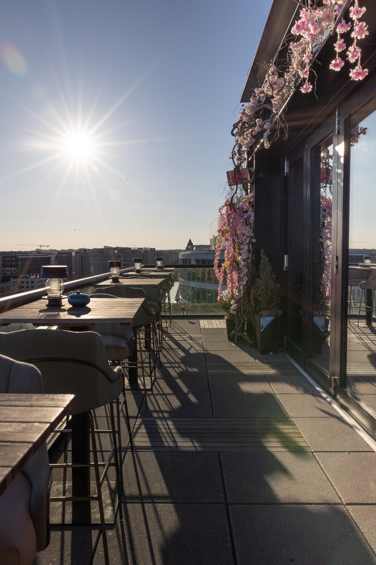Outdoor Terrace at Ciel Social Club - Bar / Club in in Washington, DC ...