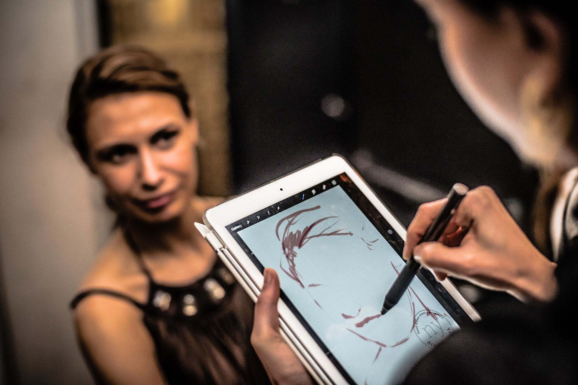 Drawing Booth - Live Art in Multiple Locations | The Vendry