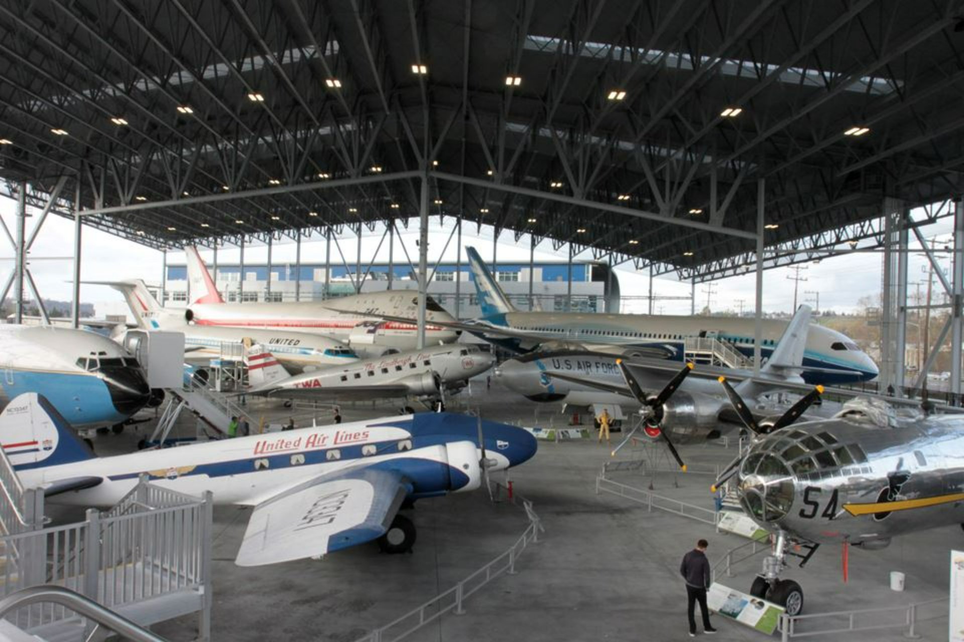 Aviation Pavilion at The Museum of Flight - Museum / Gallery in in ...