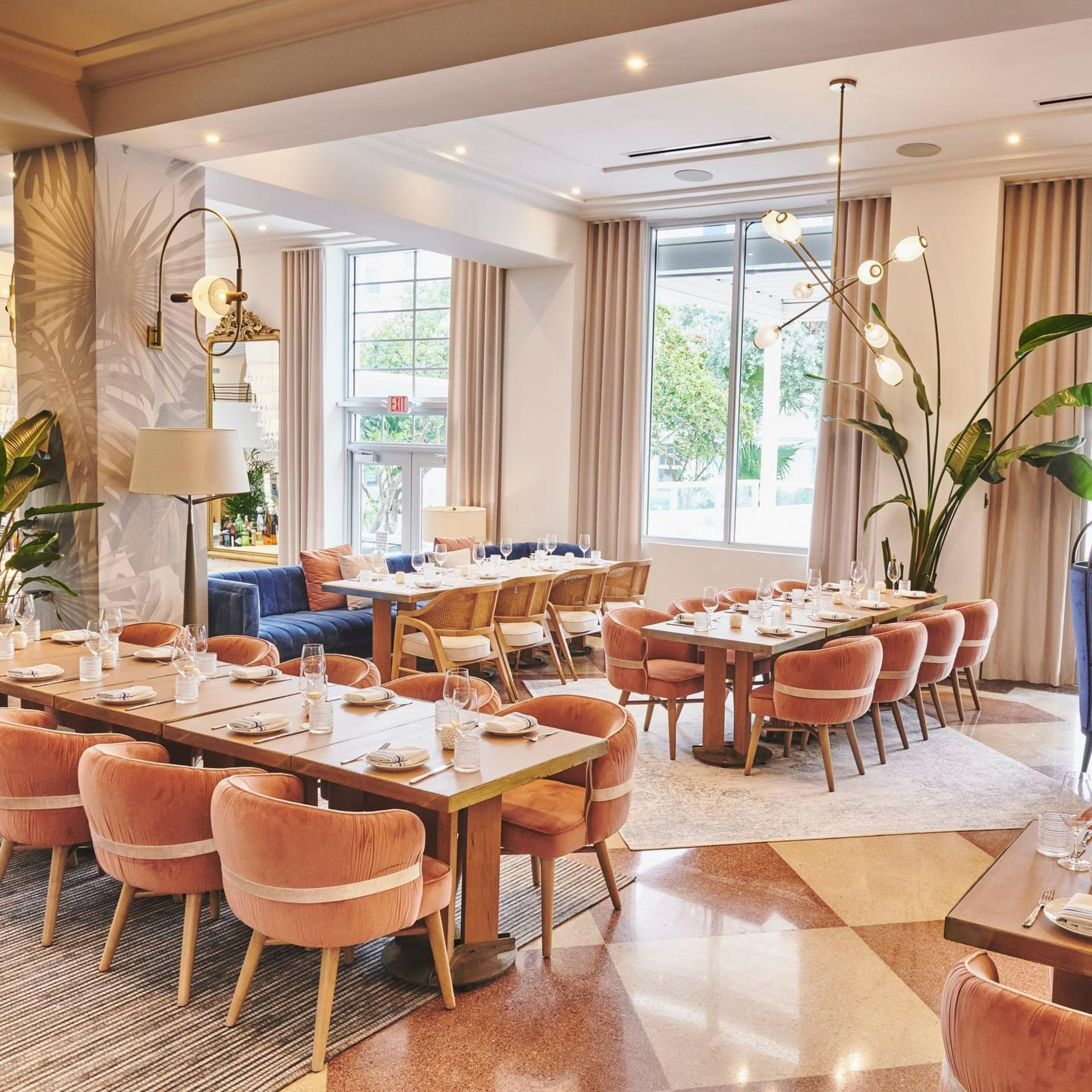 Main Dining Room at Meet Dalia | Mediterranean restaurant in Miami ...
