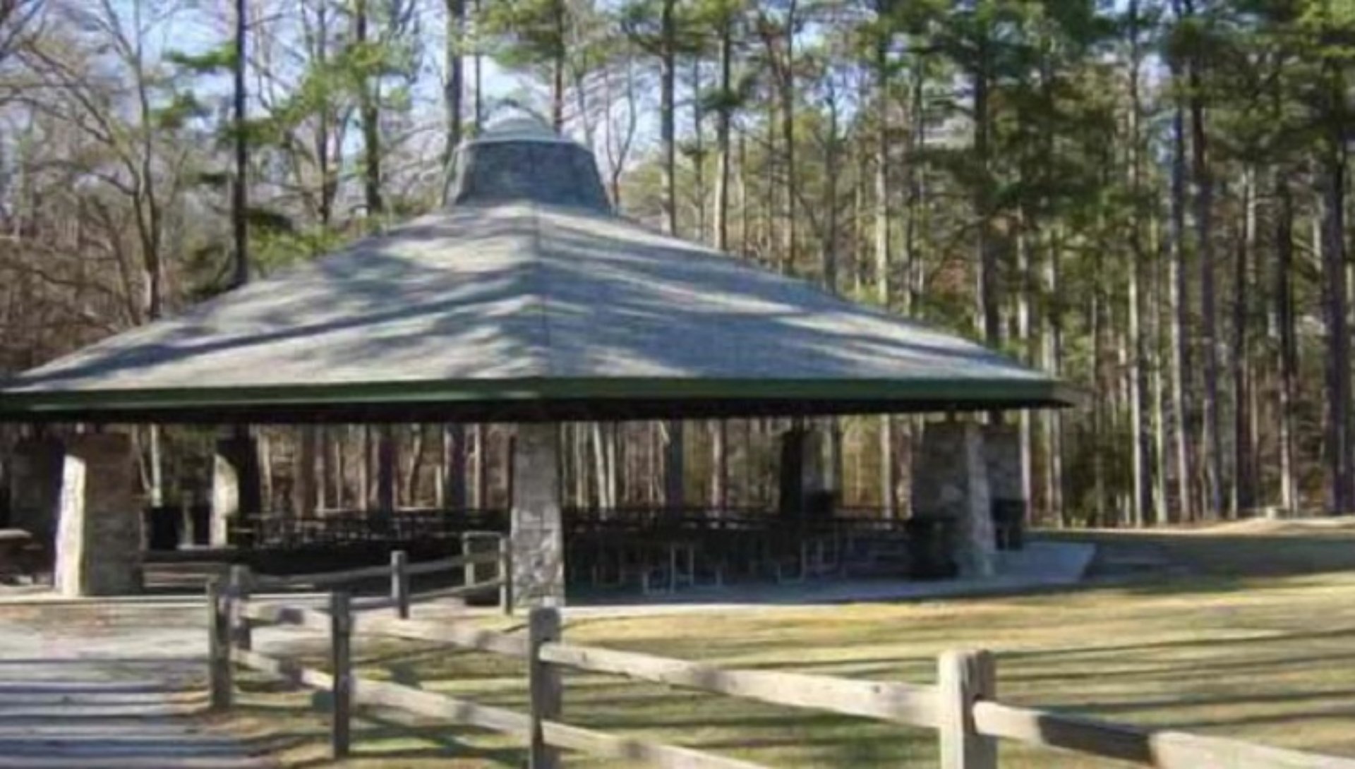 Railroad Pavilion at Stone Mountain Park - Public Space in in Stone ...