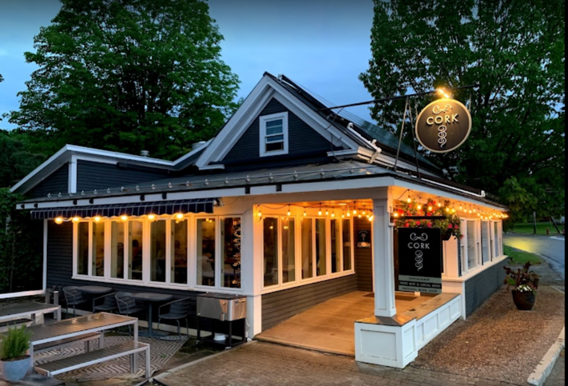 Cork Restaurant and Natural Wine Shop - Wine Bar Restaurant in Stowe ...