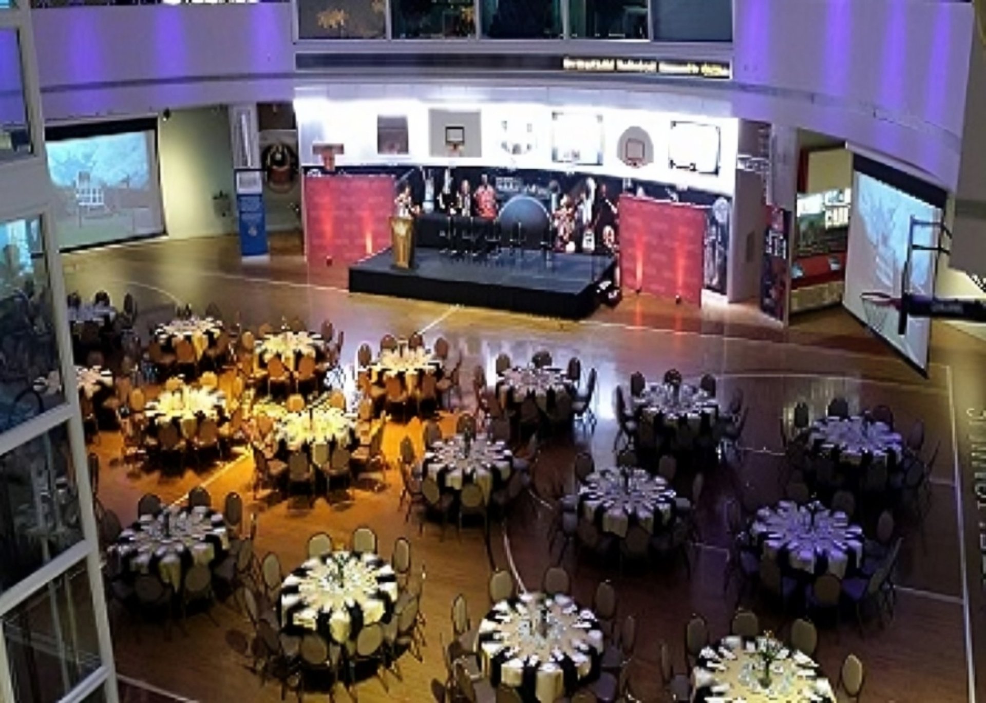 Center Court at Naismith Basketball Hall of Fame - Museum / Gallery in ...