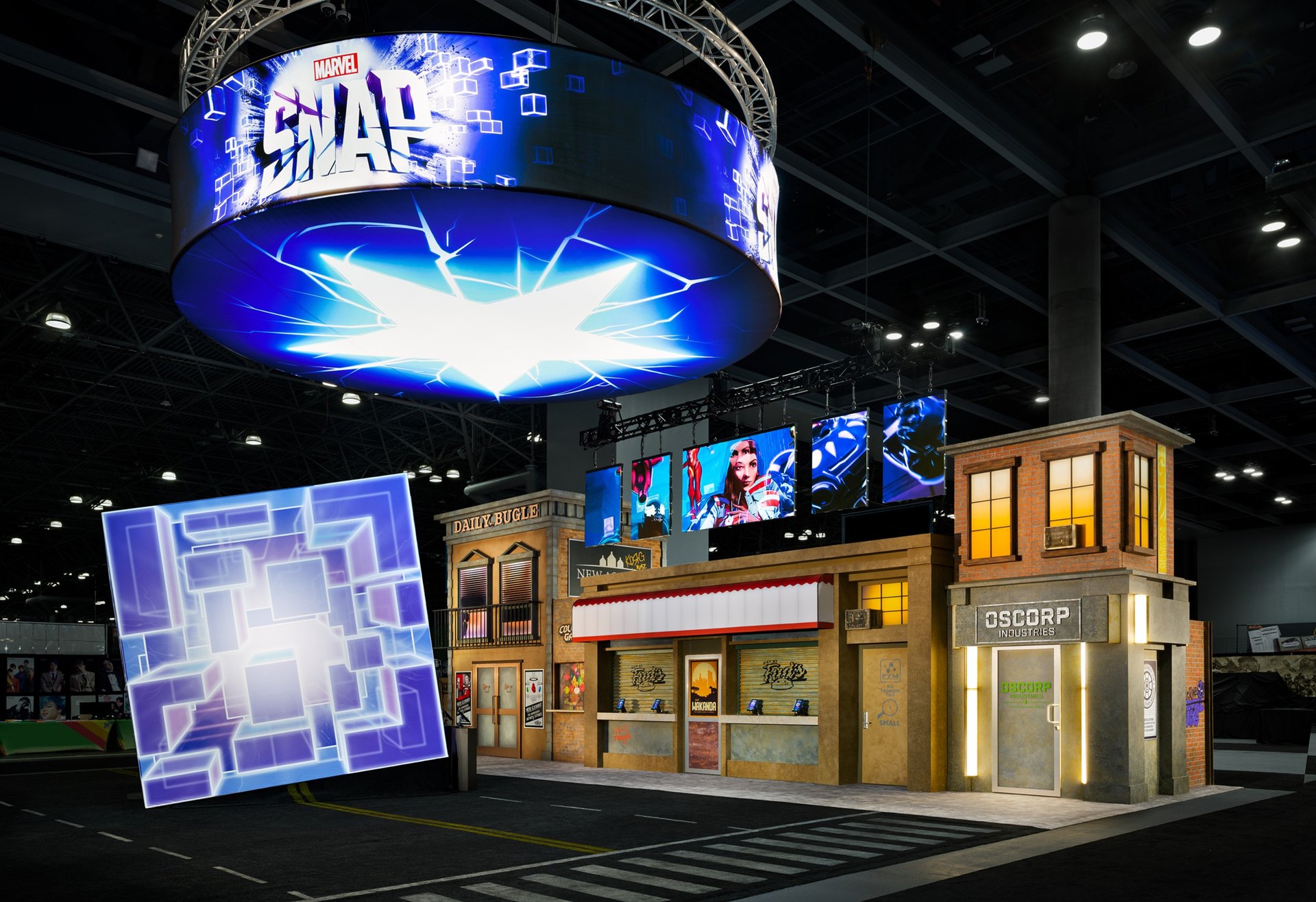 Marvel SNAP Experience at NY Comic-Con - Tradeshow / Expo Activation in ...