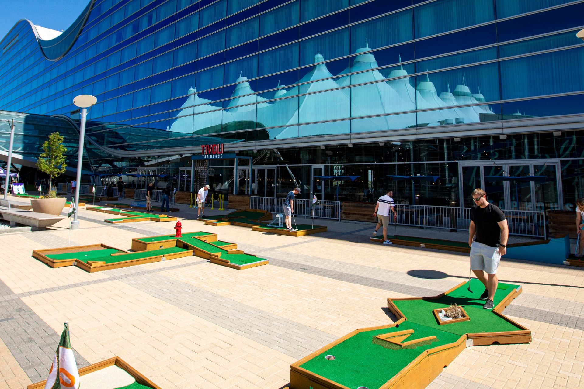 Park on the Plaza Mini Golf - Experiential Activation in Denver, CO ...