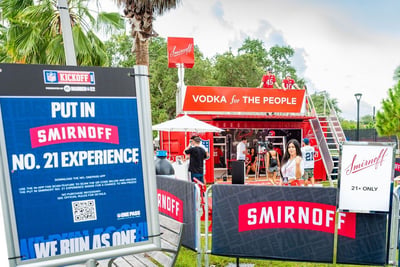 NFL Kick off - Experiential Activation in Tampa, FL