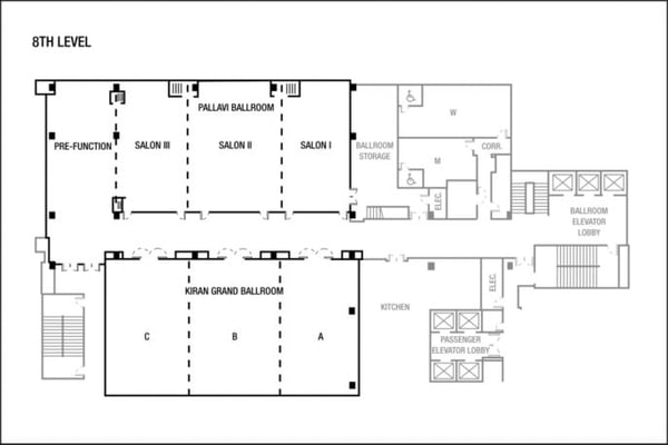 Pallavi Ballroom Salon I & II at JW Marriott Clearwater Beach Resort & Spa