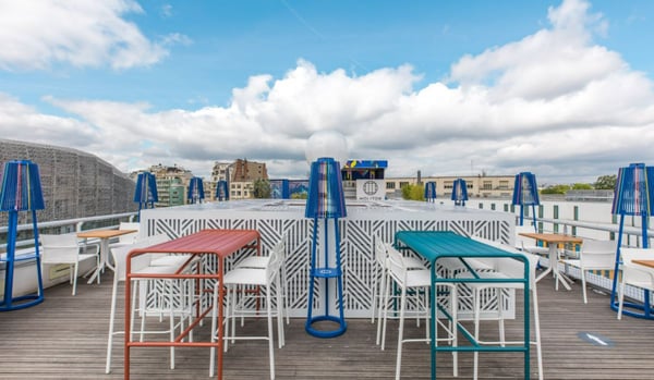 Rooftop - Solarium at Restaurant Toit Terrasse Molitor