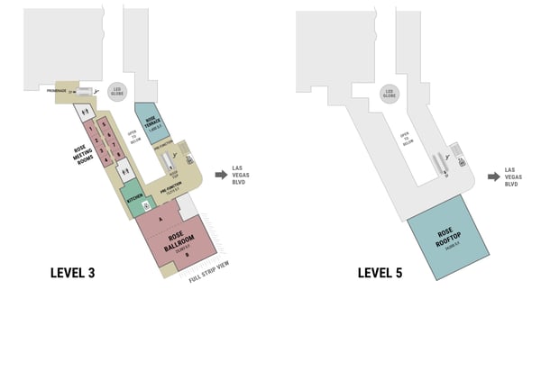 Rose Meeting Room 6 at Resorts World Las Vegas - Hotel