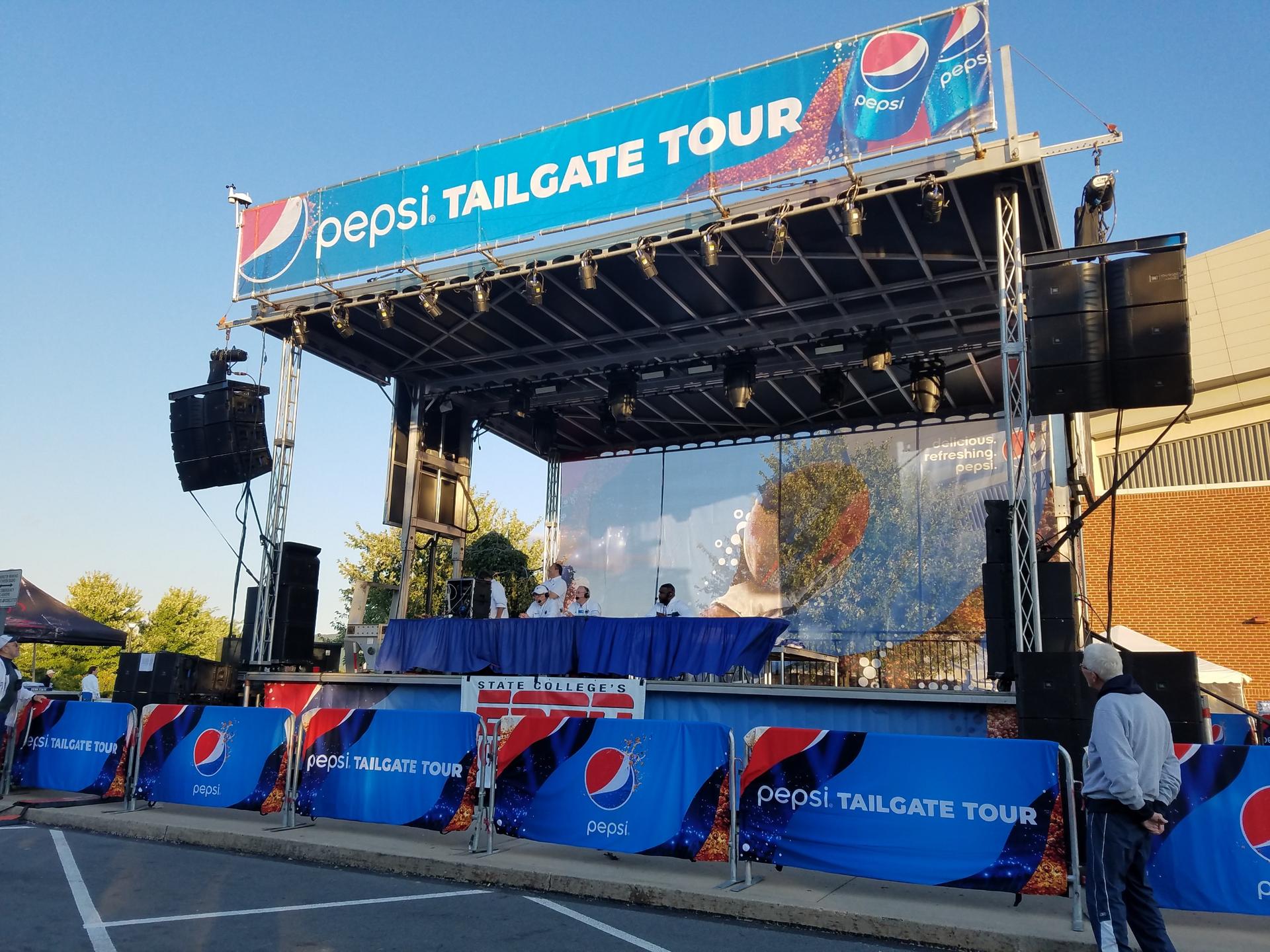 Pepsi Tailgate Tour - Mobile Tour in Philadelphia, PA | The Vendry