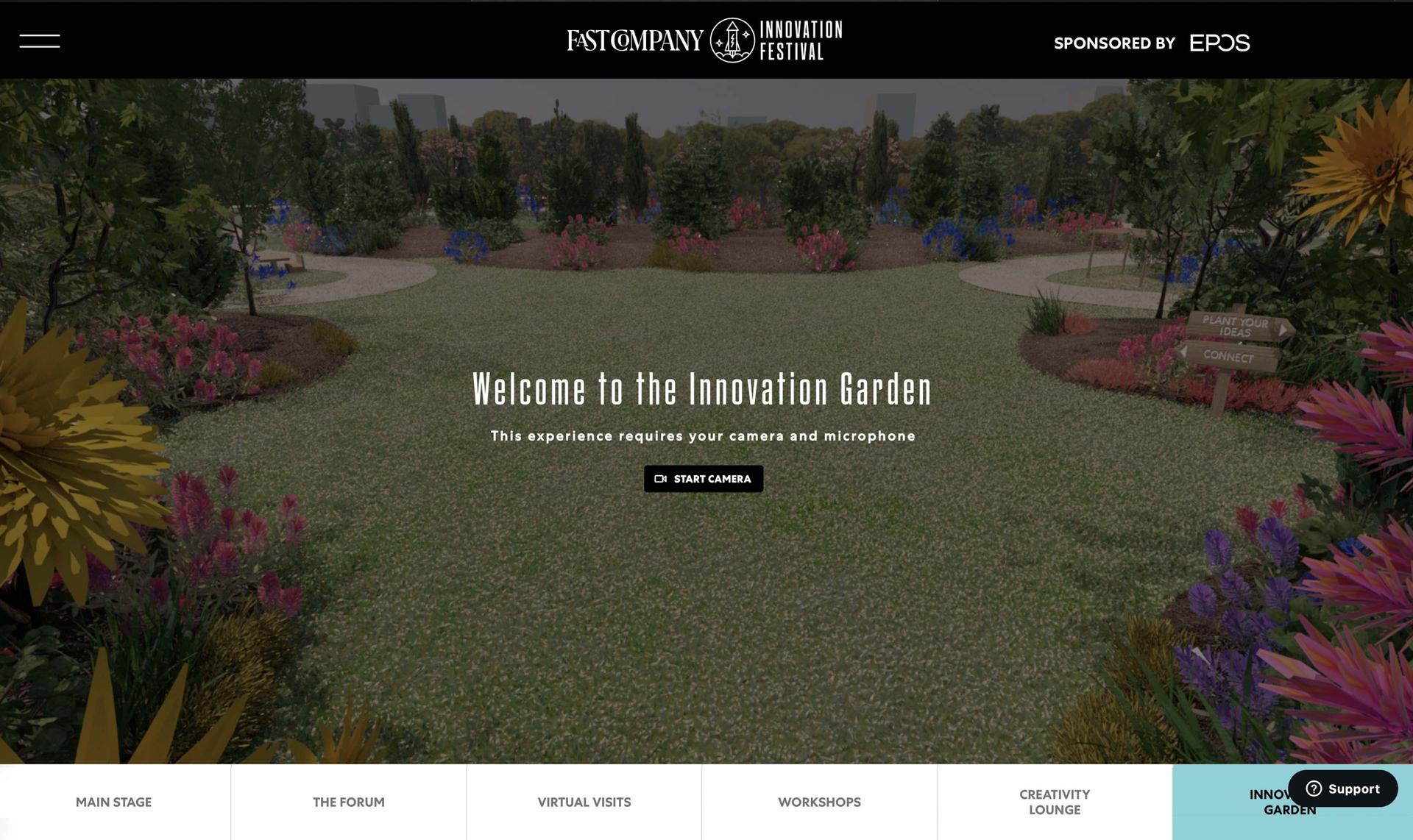 Fast Company Innovation Garden - Virtual Event | The Vendry
