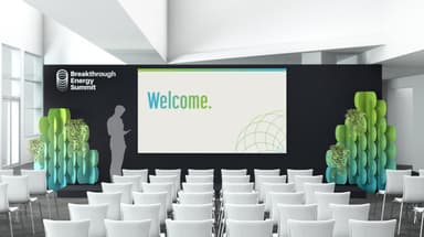 Breakthrough Energy Summit Stage Design - Conference / Summit in ...