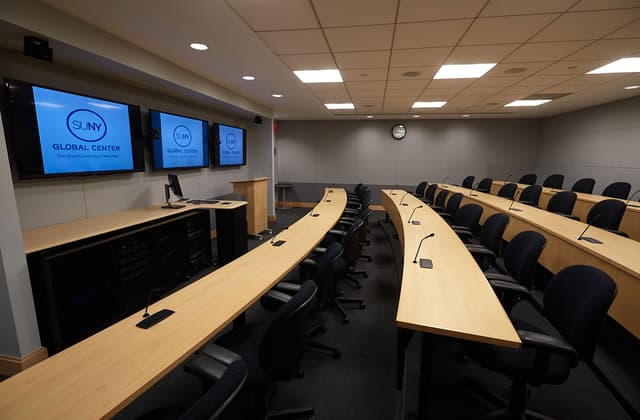 Tiered Classroom at SUNY Global Center - Event Space in in New York, NY ...