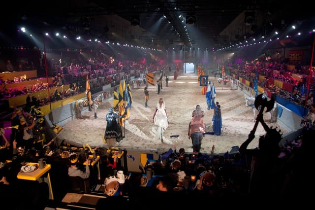 Grand Arena at Medieval Times Dinner & Tournament - Lyndhurst NJ ...