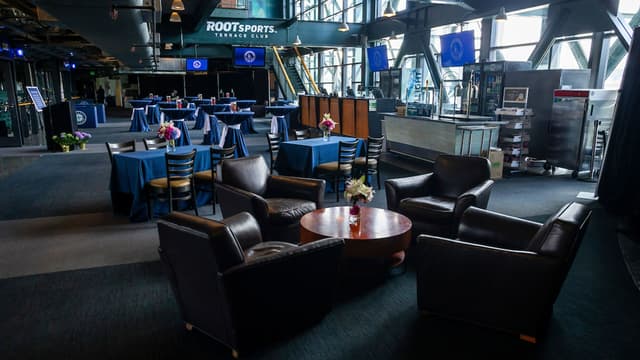 First Base Terrace Club at T-Mobile Park - Stadium in in Seattle, WA ...