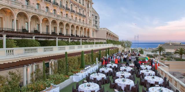 Midi Terrace at Hotel Hermitage Monte-Carlo - Monte Carlo, Monaco ...