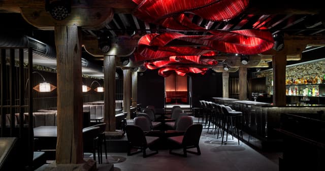 Underground Speakeasy Bar at Akaiito Restaurant - Restaurant in in ...