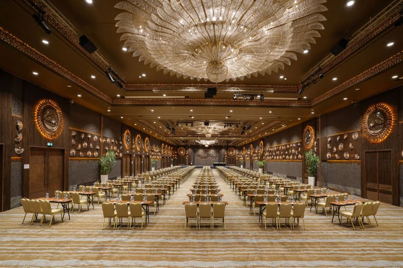 The Grand Ballroom at Sheraton Ankara Hotel & Convention Center