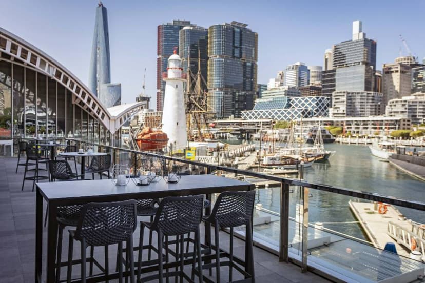 Ben Lexcen Terrace at Australian National Maritime Museum